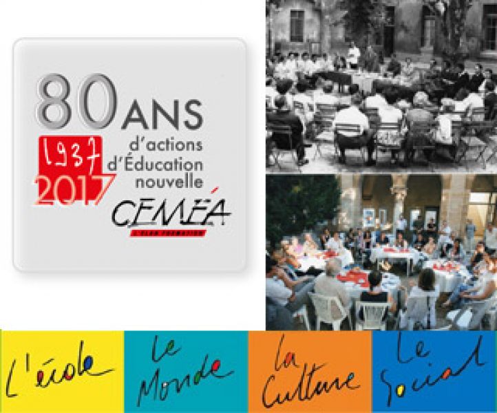 Les Ceméa fêtent leurs 80 ans